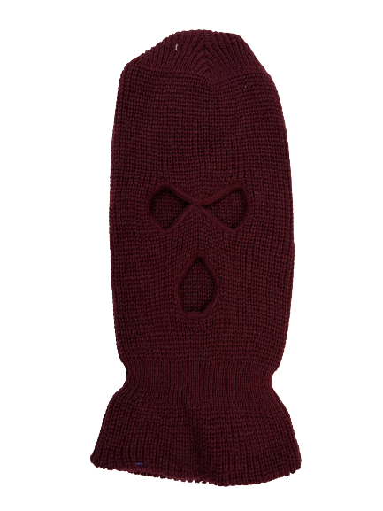 Knitted Three Hole Ski Mask