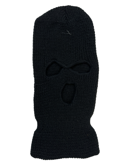 Knitted Three Hole Ski Mask
